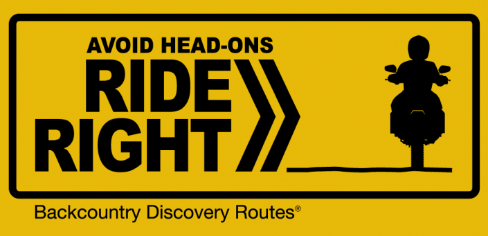 RIDE RIGHT to Avoid Collisions - Backcountry Discovery Routes