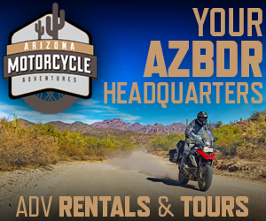 Arizona Backcountry Discovery Route (AZBDR) Map & Information