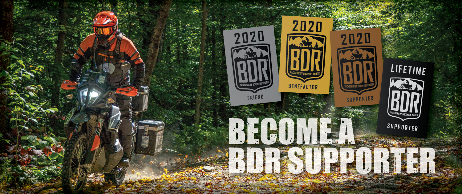 Backcountry Discovery Routes (BDR) Maps & Information