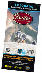 Colorado Backcountry Discovery Route (COBDR) Map & Information