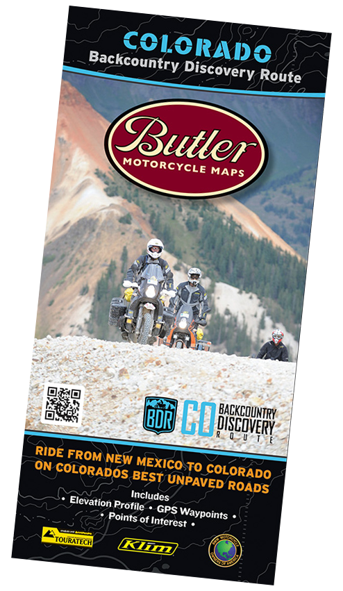 Colorado Backcountry Discovery Route (COBDR) Map & Information