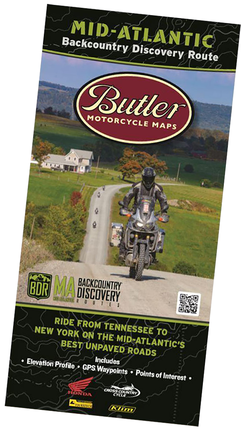 Mid Atlantic Backcountry Discovery Route (MABDR) Map & Information