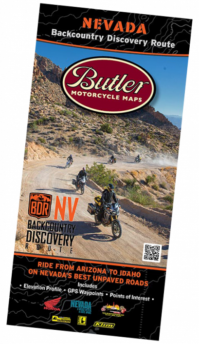 Nevada Backcountry Discovery Route (NVBDR) Map & Information