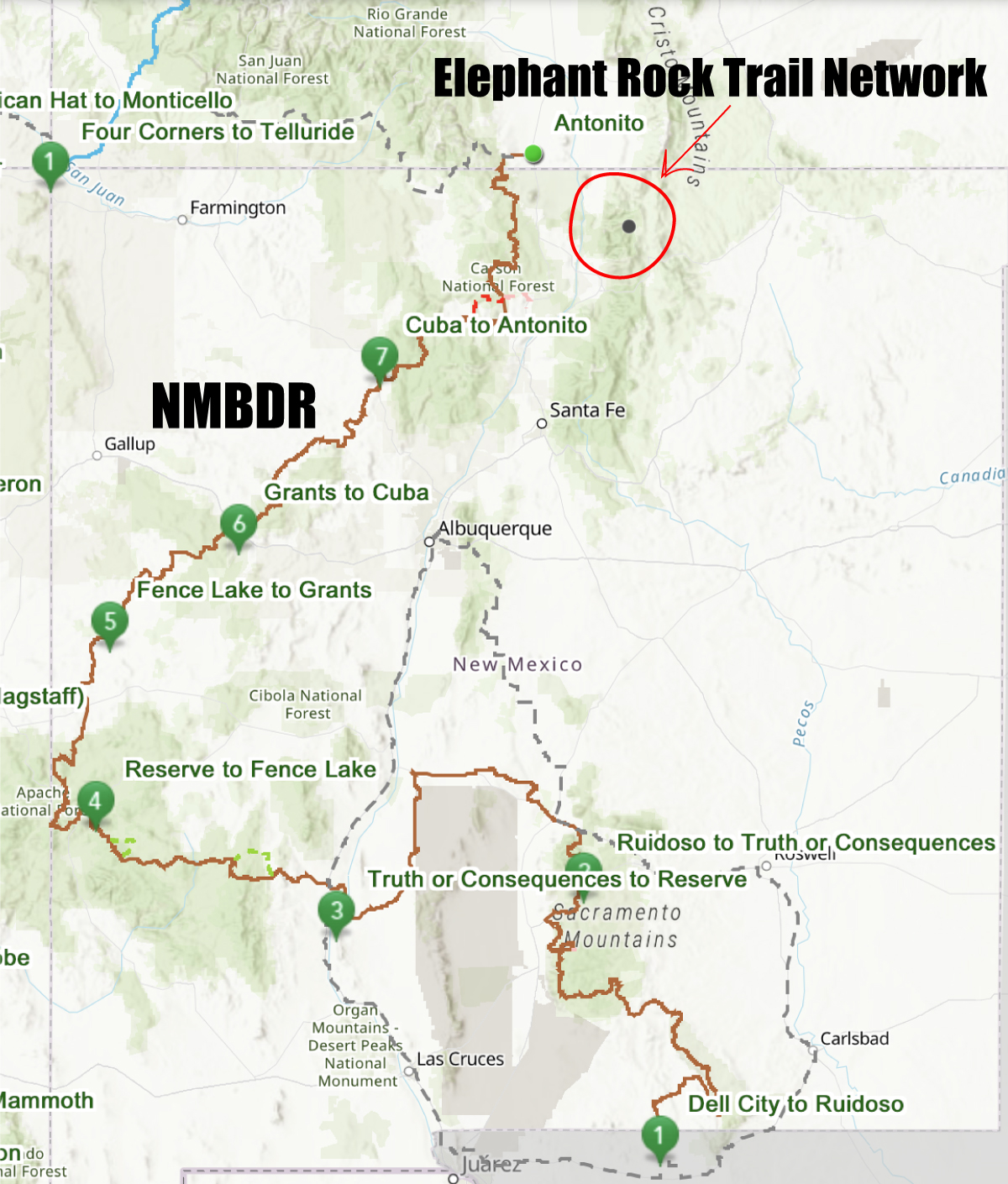 BDR Invests Funds to Open New Riding Terrain in Elephant Rock Trail ...