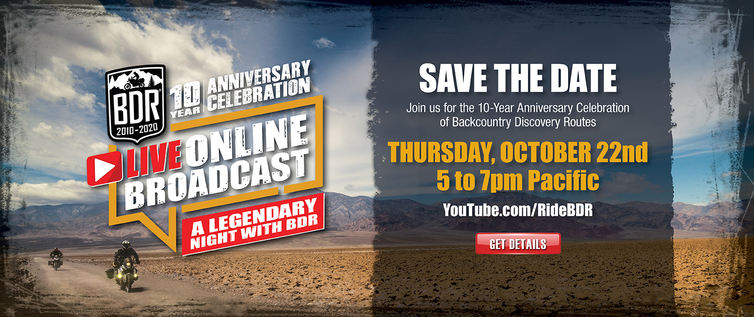 Backcountry Discovery Routes (BDR) Maps & Information