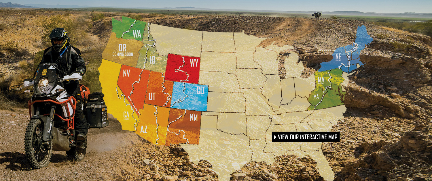 Backcountry Discovery Routes (BDR) for Adventure Motorcycling