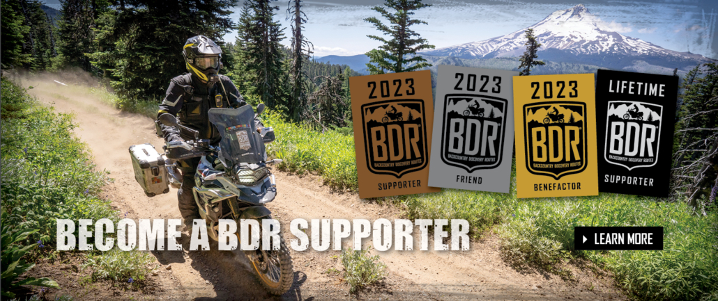Backcountry Discovery Routes (BDR) for Adventure Motorcycling