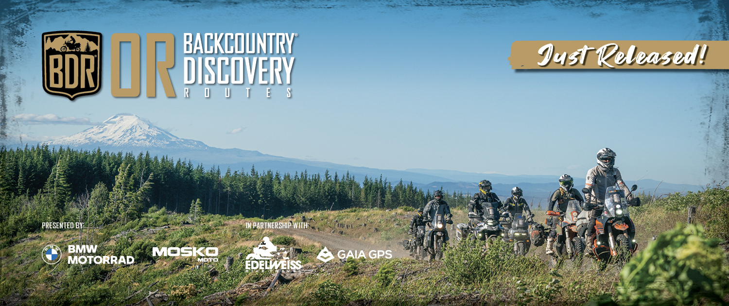 Backcountry Discovery Routes (BDR) for Adventure Motorcycling