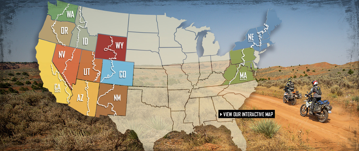 Backcountry Discovery Routes (BDR) for Adventure Motorcycling