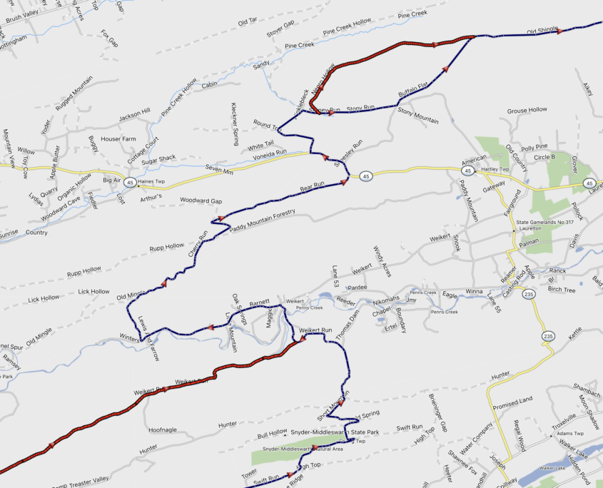 PA WILDS PENNSYLVANIA Route Updates - Backcountry Discovery Routes