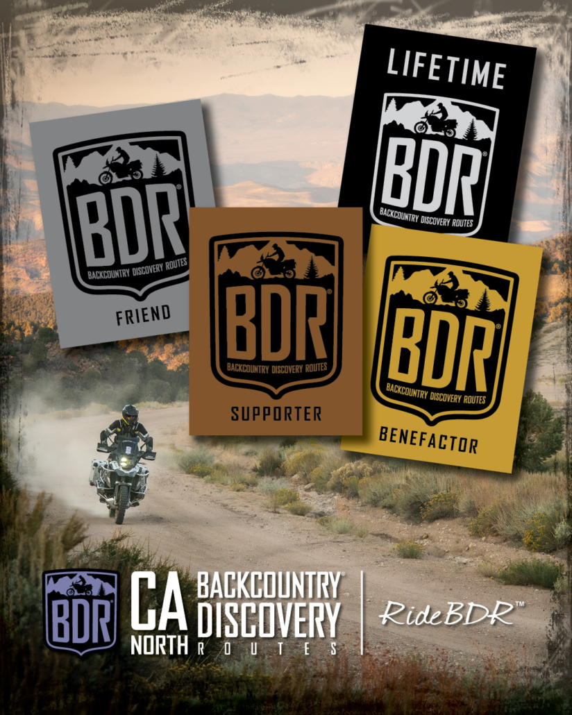 Northern California Backcountry Discovery Route (CABDR-North) Map ...