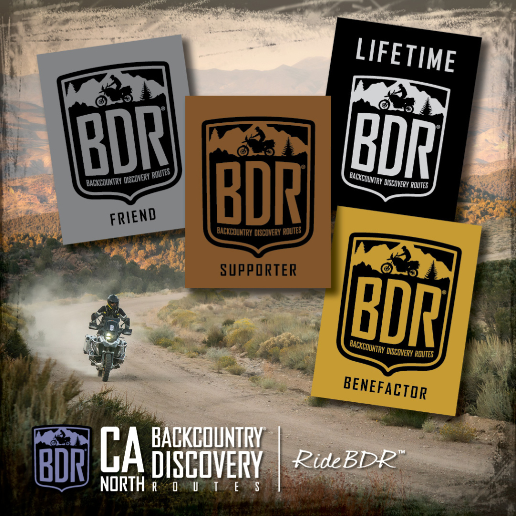Northern California Backcountry Discovery Route (CABDR-North) Map ...