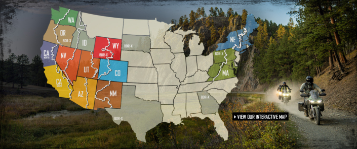 Backcountry Discovery Routes (BDR) for Adventure Motorcycling