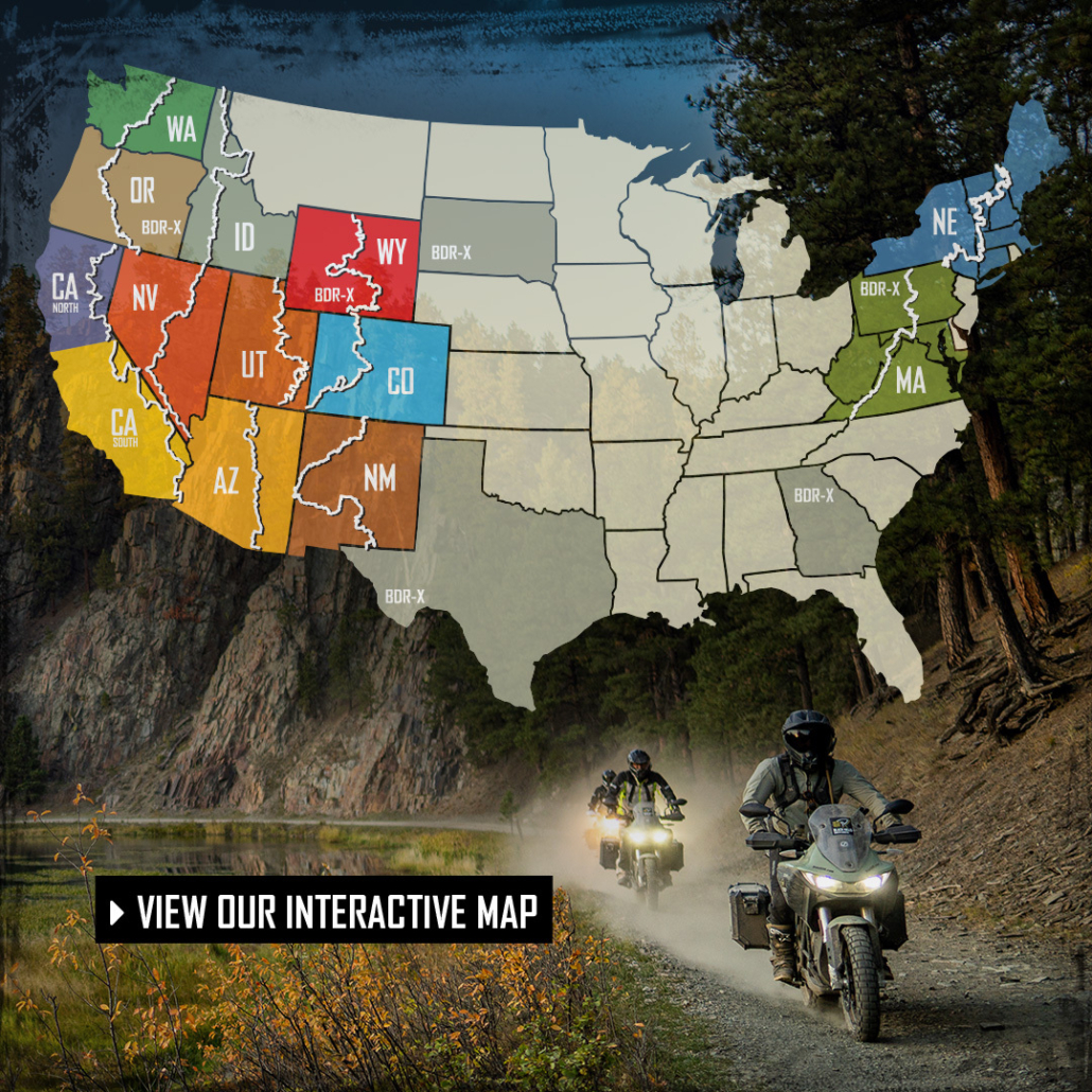 Backcountry Discovery Routes (BDR) for Adventure Motorcycling