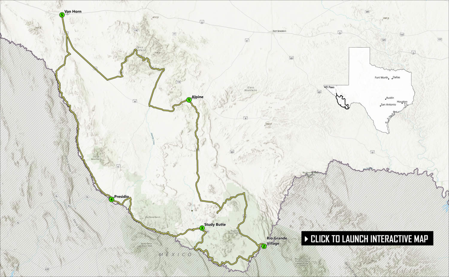 Big Bend Texas BDR-X
