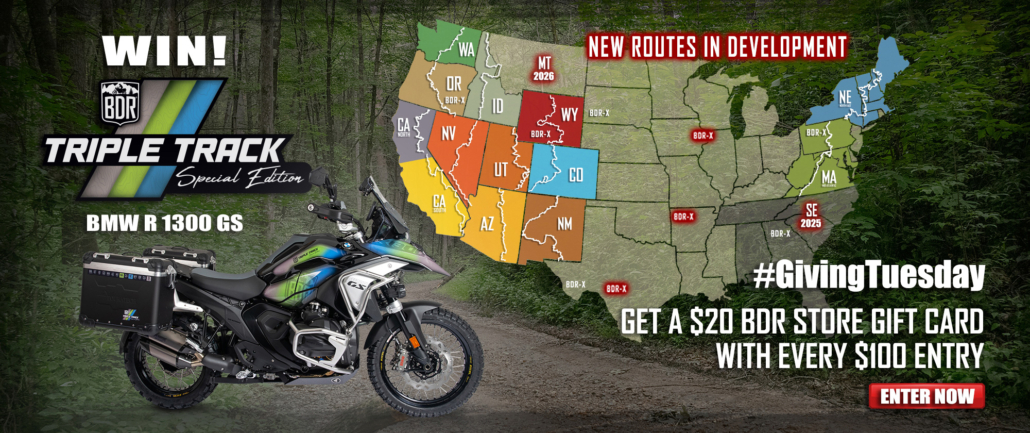 Backcountry Discovery Routes (BDR) for Adventure Motorcycling