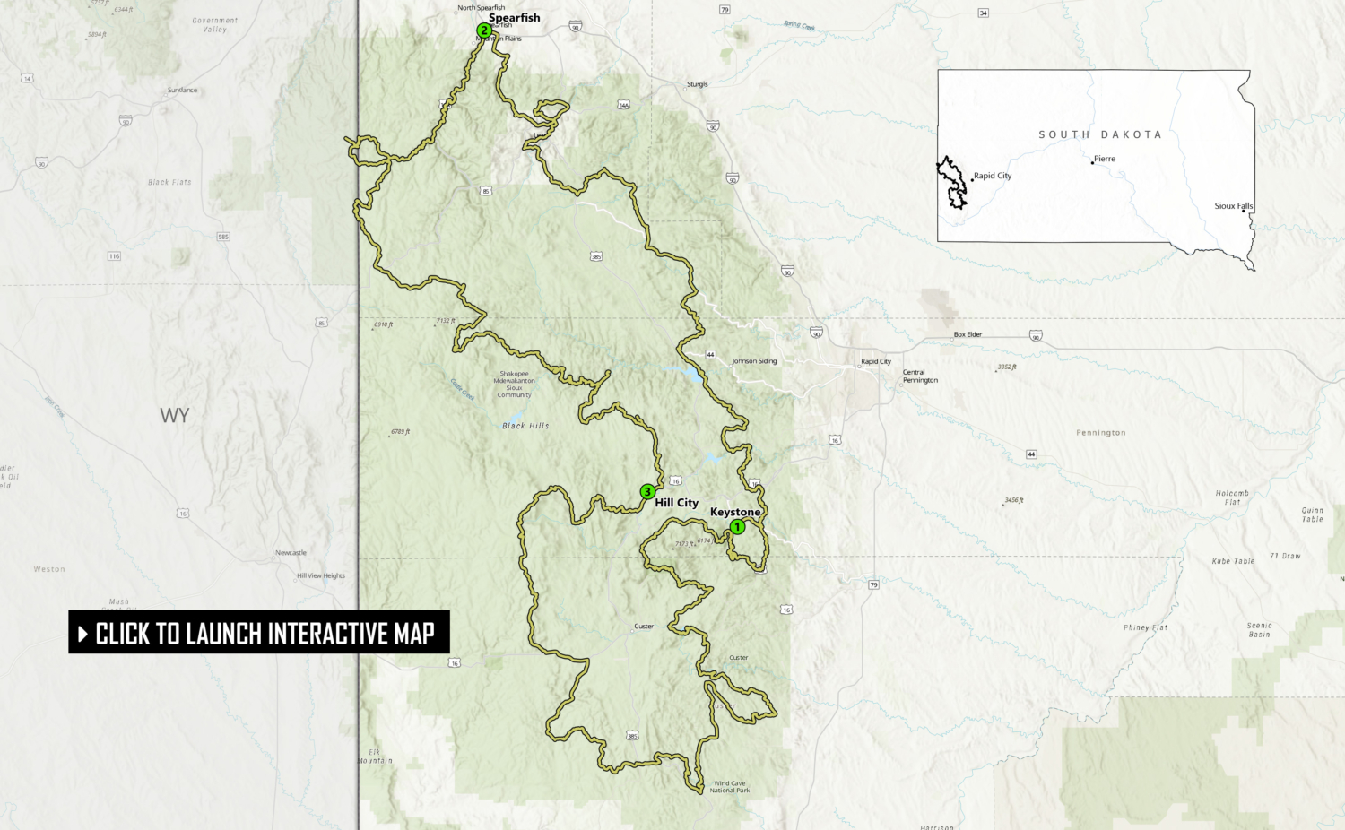 Black Hills South Dakota BDR-X