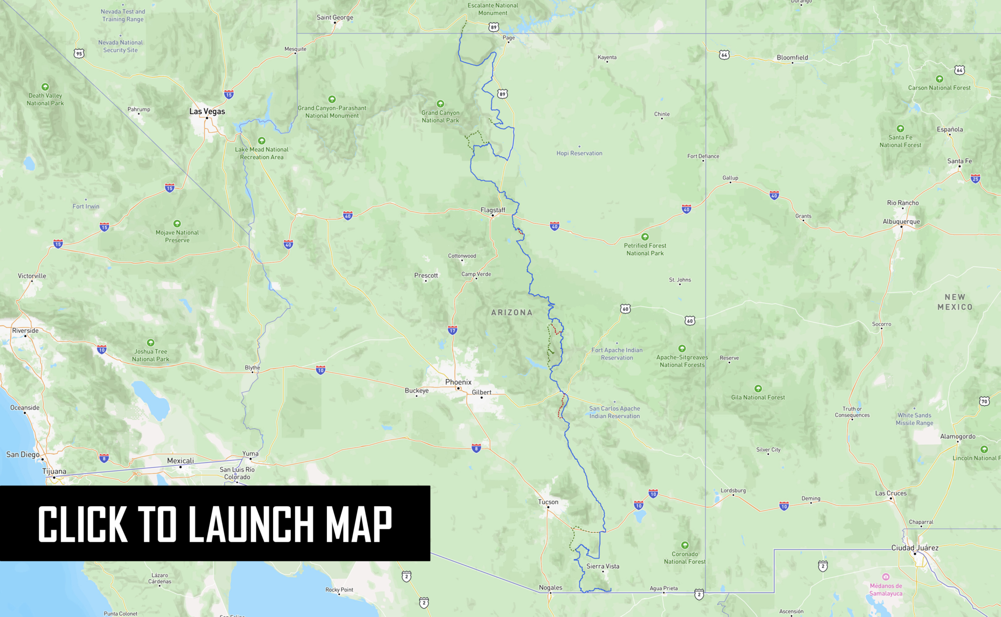 Arizona Backcountry Discovery Route (AZBDR) Map & Information