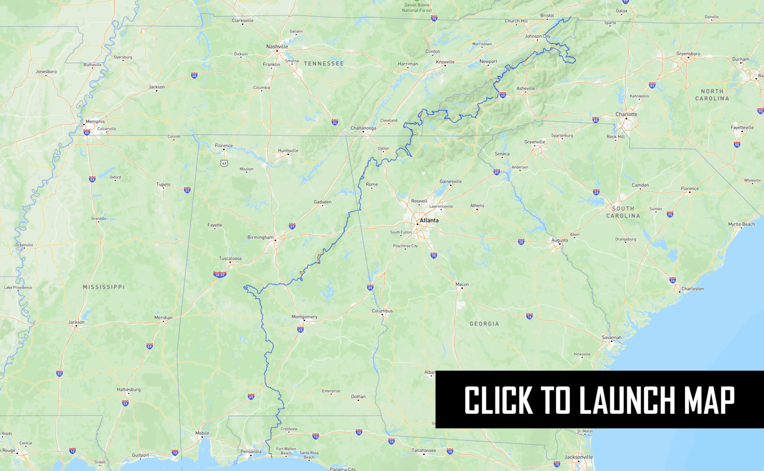 South East Backcountry Discovery Route (SEBDR) Map & Information