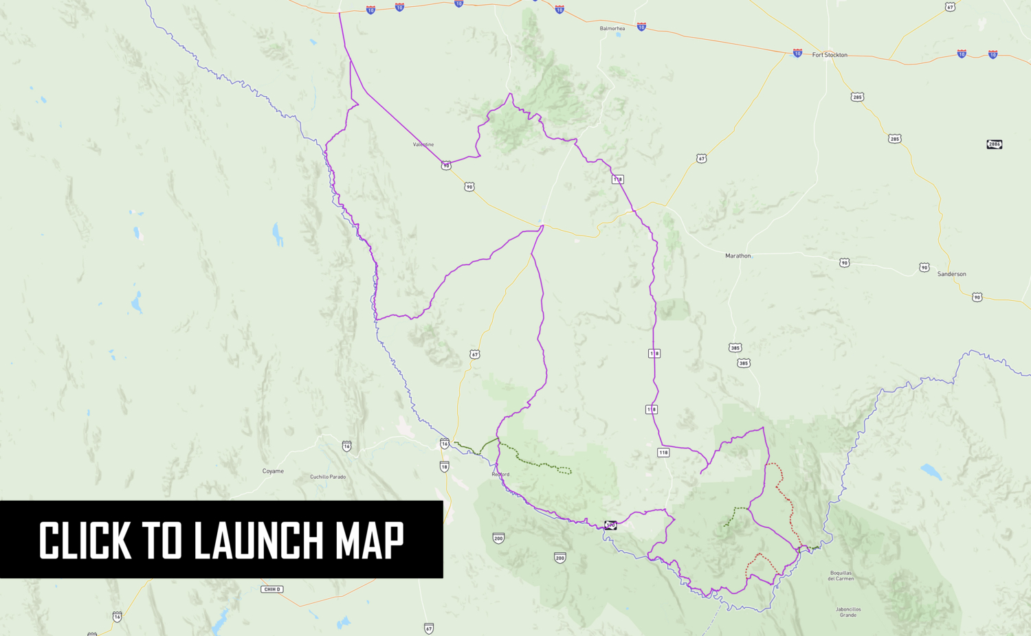 Big Bend Texas BDR-X