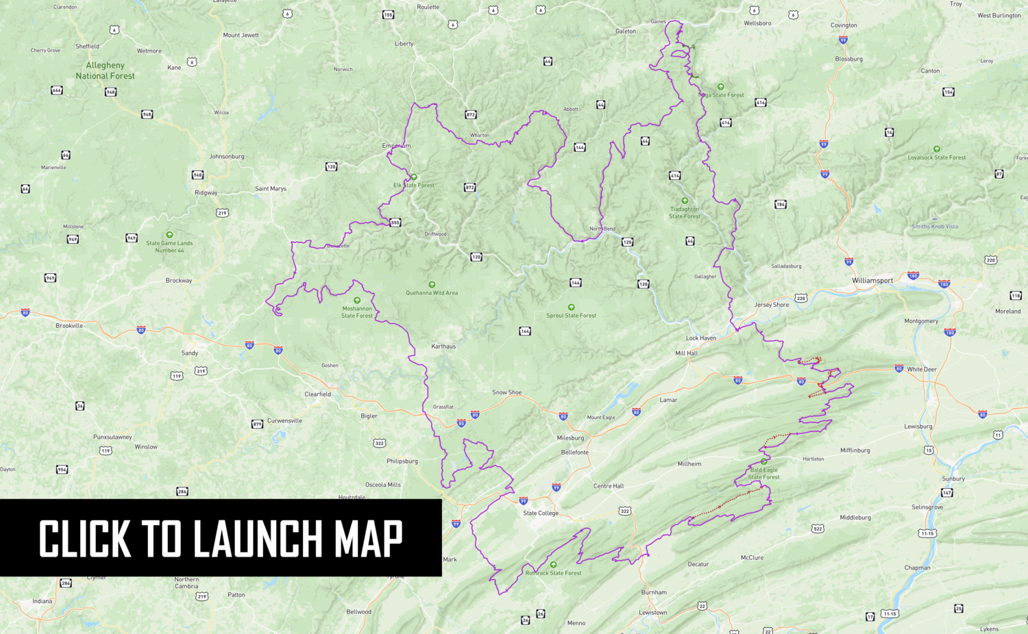 PA Wilds Pennsylvania BDR-X