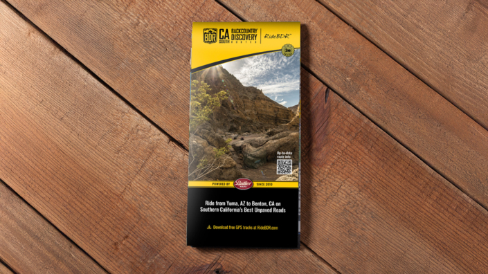 Southern California Backcountry Discovery Route (CABDR-South) Map ...