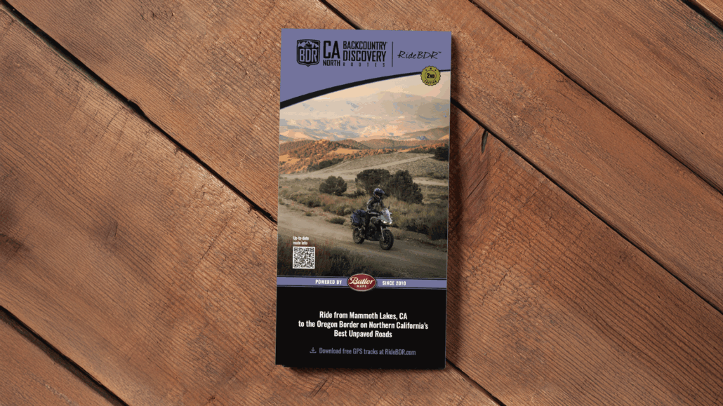 Northern California Backcountry Discovery Route (CABDR-North) Map ...