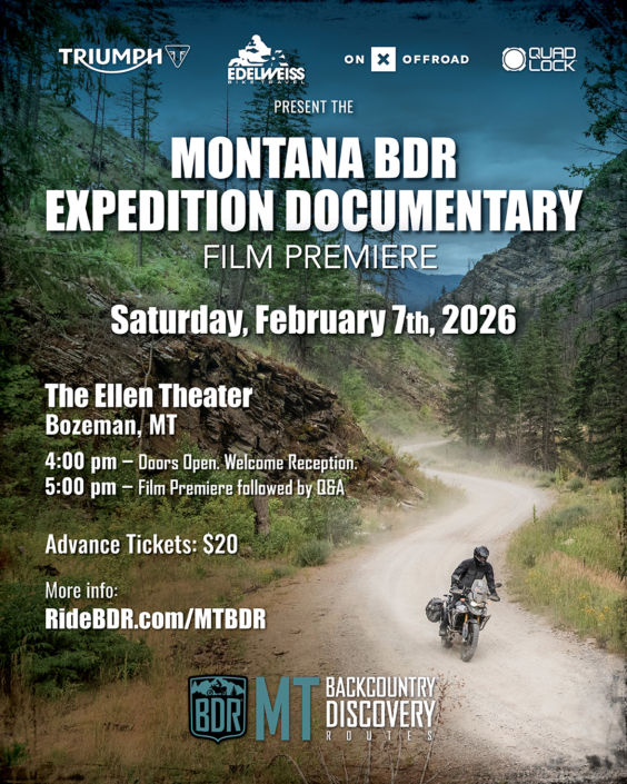 MTBDR Film World Premiere 02.07.26 - Backcountry Discovery Routes