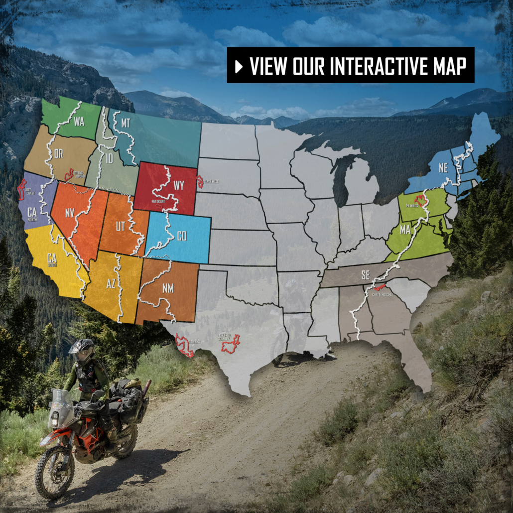 Backcountry Discovery Routes (BDR) for Adventure Motorcycling