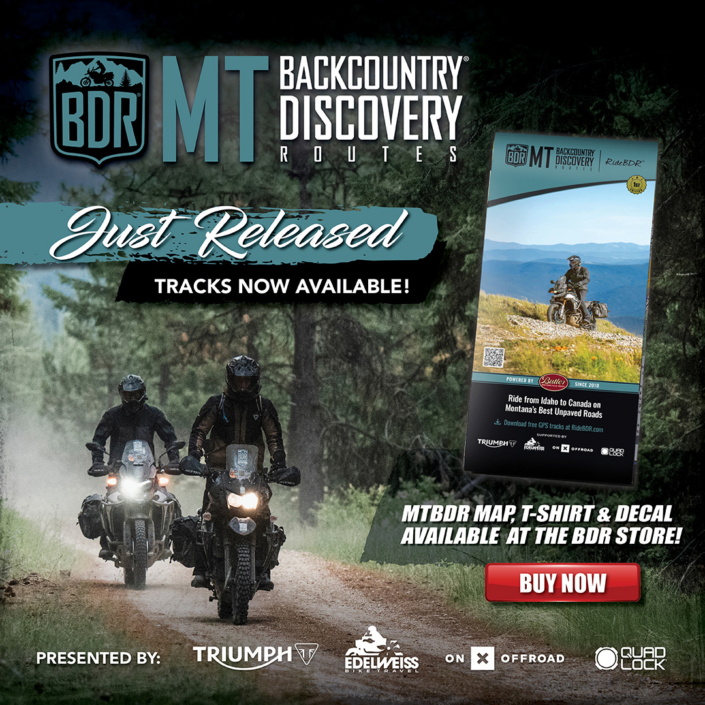 Backcountry Discovery Routes (BDR) for Adventure Motorcycling